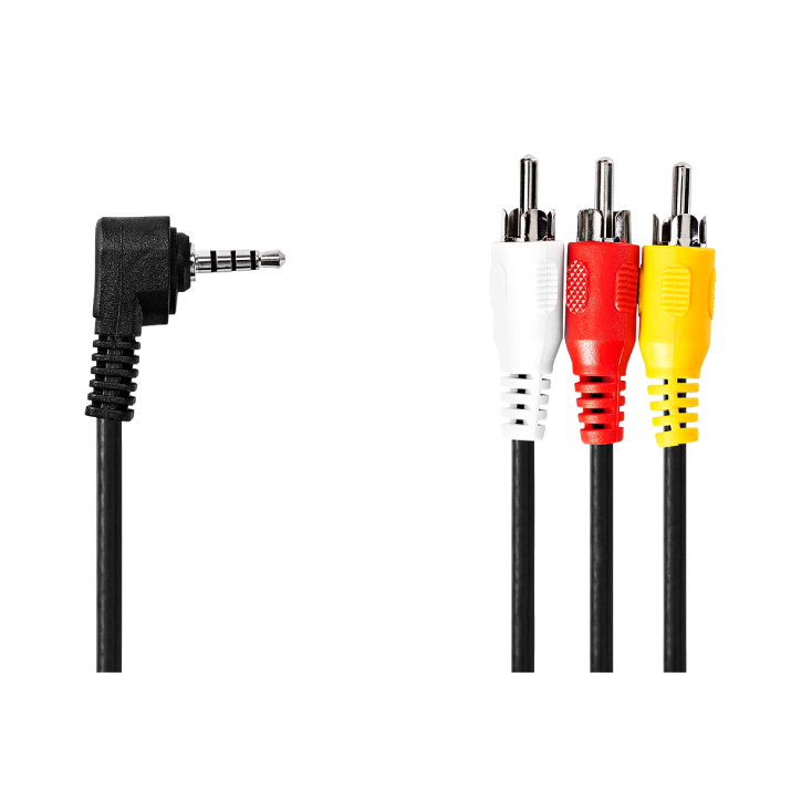 Kamkorder AV kabl 3.5mm 4-polni na 3 RCA 1m CVGL22400BK10