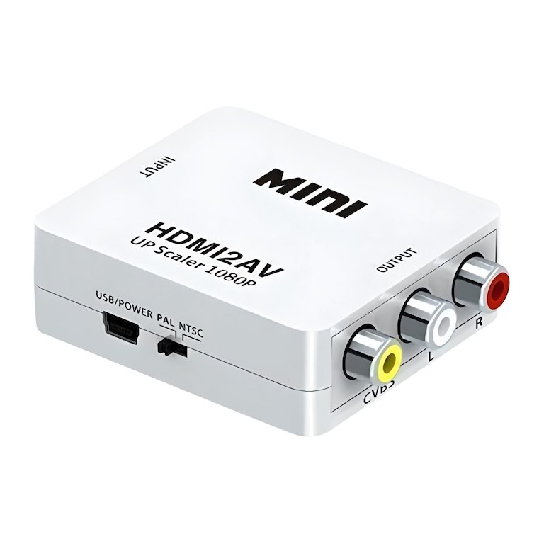 Konvertor HDMI na AV kompozitni RCA signal ADHDMI12