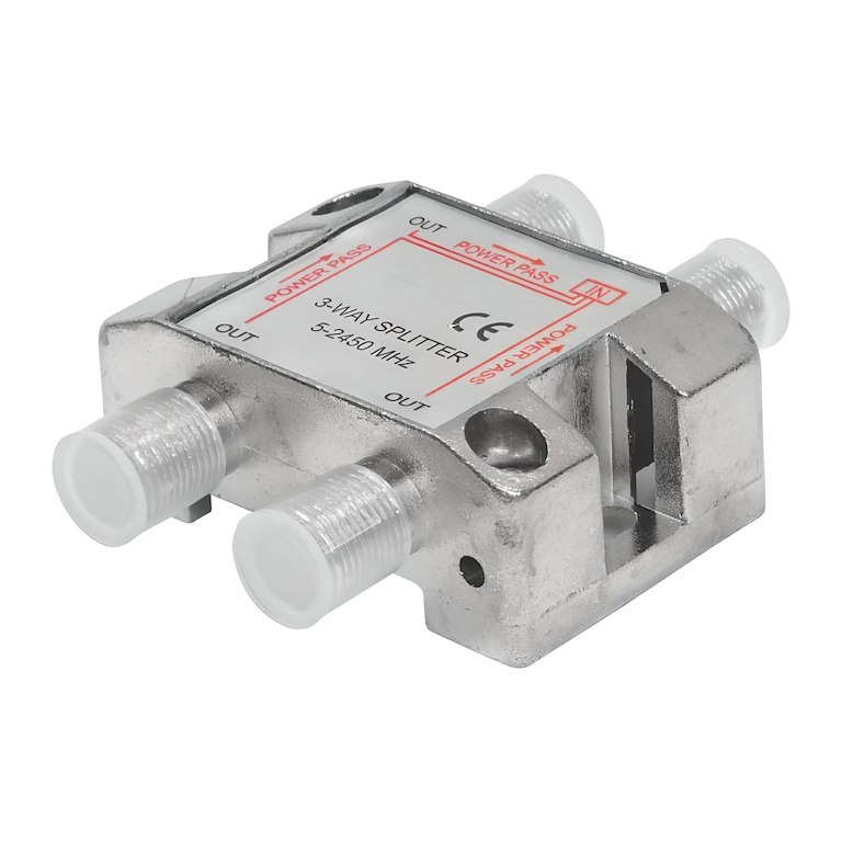 F razdelnik 1 na 3 metalni 5-2450 MHz 3SPLT-HQ