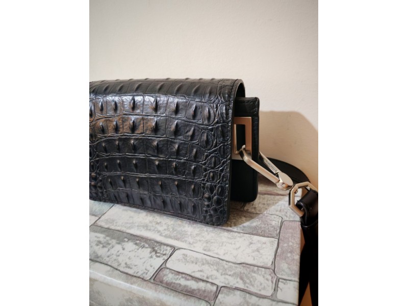 & other stories crossbody TORBA PRAVA KOŽA KROKO KOŽA