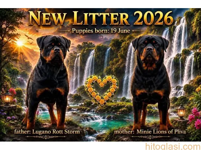 Rotvajler (Rottweiler) štenci
