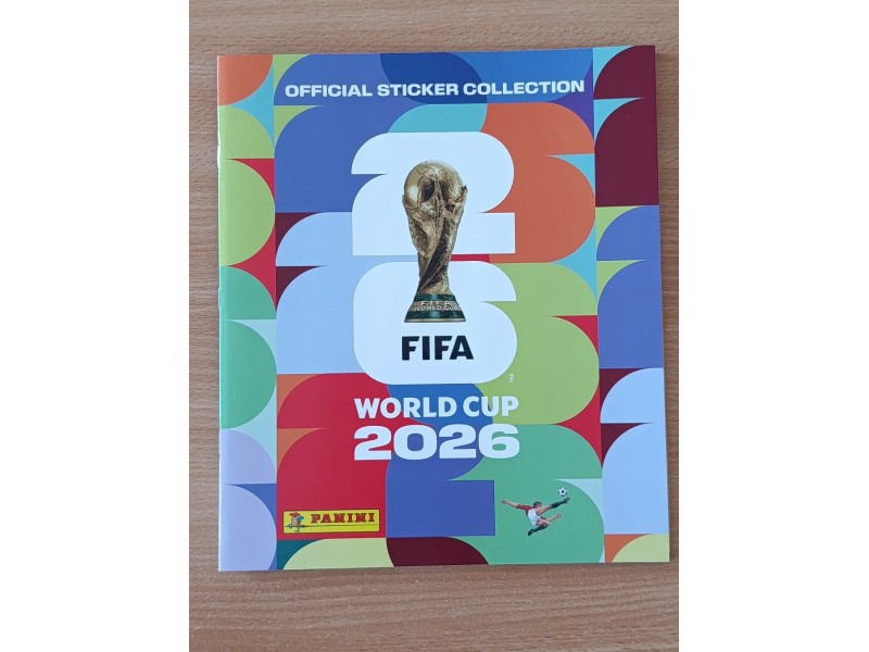 Prazan album Fif World cup 2026 Panini - strana verzija