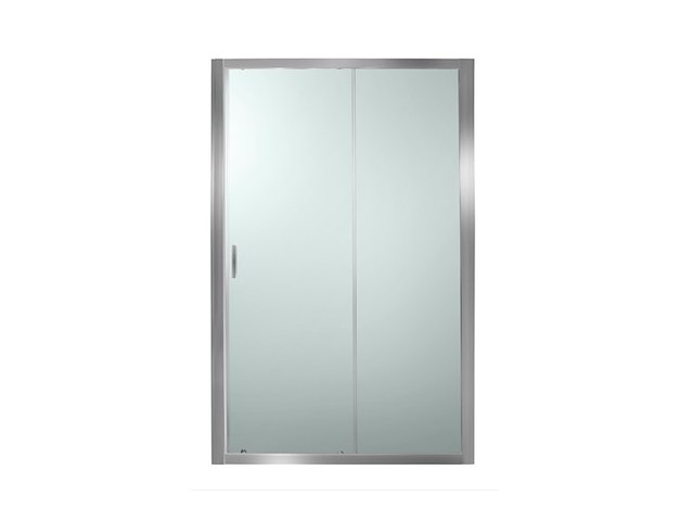 OPAL 130 TUŠ VRATA (PARAVAN) VISINE 195 PROVIDNO KALJENO STAKLO 6mm HROM RAM - CONCEPT