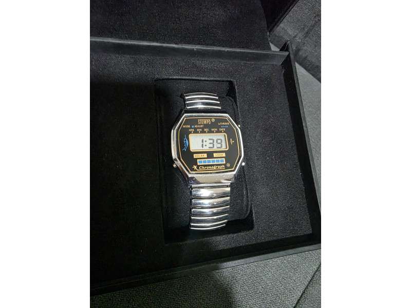 Vintage STEMPO Blue Marlin Chronograph–Odlično stanje