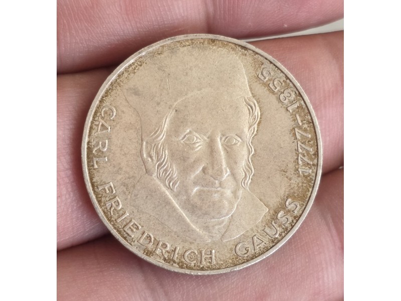 5 MARAKA 1977 PRELEP NEMACKI SREBRNJAK 11 GR.