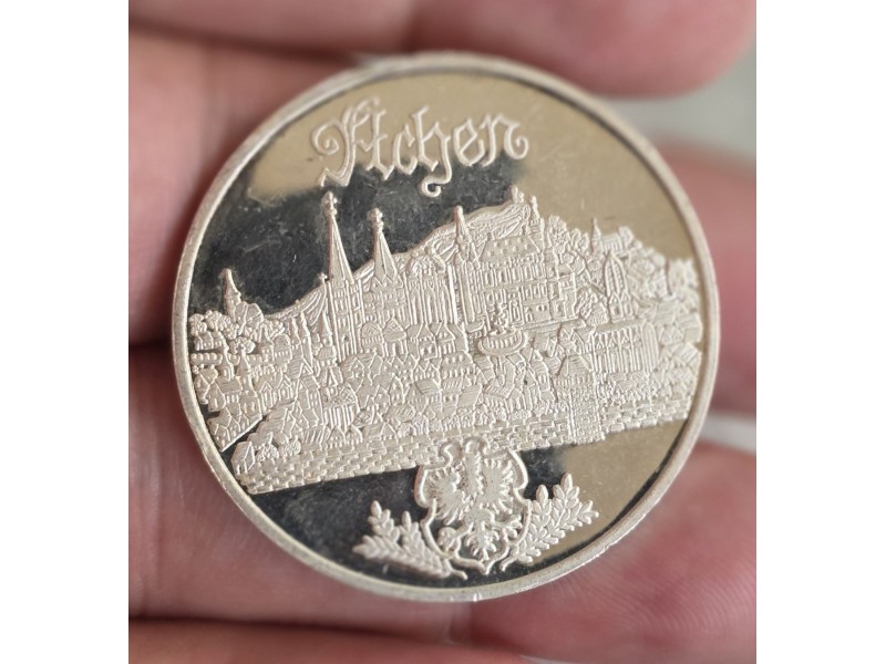 PRELEPA INVESRICIONA SREBRNA MEDALJA 15 GRAMA