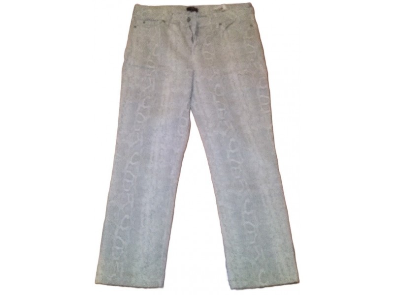 NYDJ Pantalone sa zmijskim uzorkom Skinny. Verovatno XL