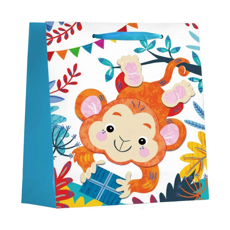UKRASNA KESA MALA 3D ANIMALS ASST