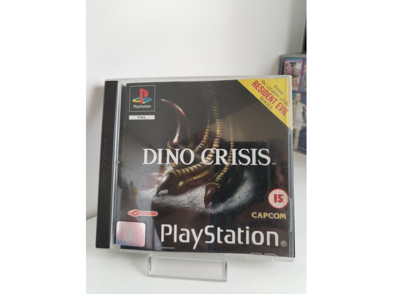 PS1 Dino Crisis PAL UK