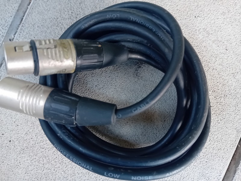 Professional low noise audio cable 3,20 met.