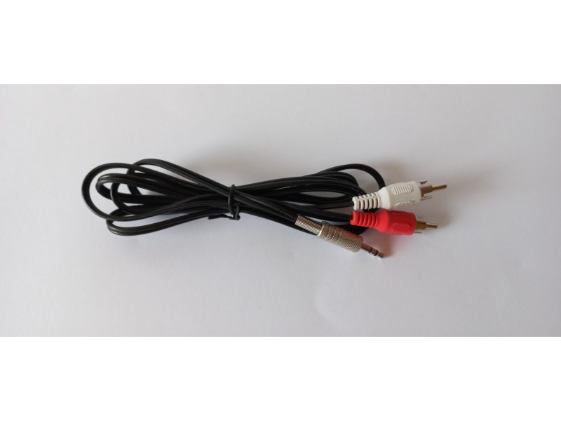 NOVO! Audio kabl 3,5 mm na 2xRCA (PRO EDITION)