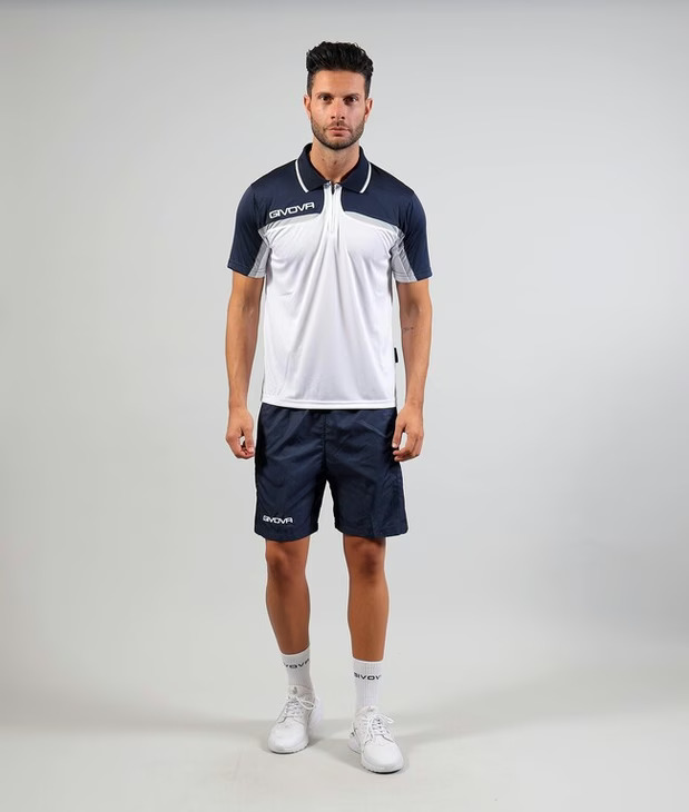 Dres KIT FAST biela-modrá 2XL