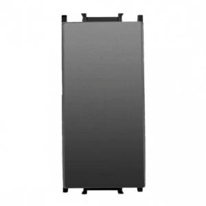 Poklopac maske 1M Panasonic slepi modul tamno sivi