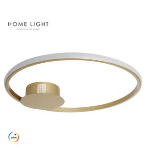 LED plafonjera 22W 3000K Zlato