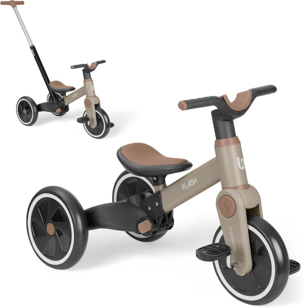 Tricikl FLASH 5u1, Kikkaboo, Beige