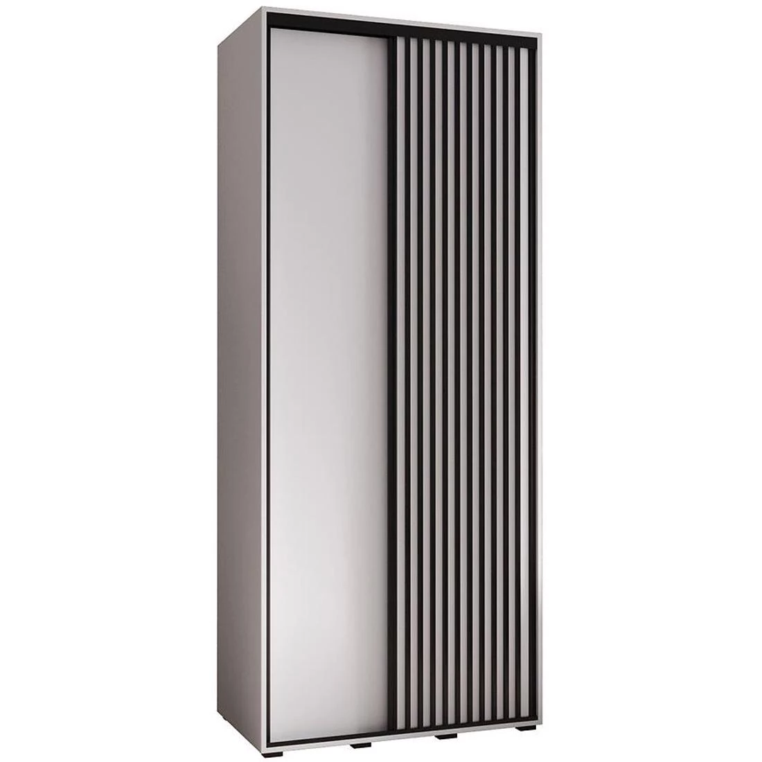 Lanko klizni ormar 100x60x235,2 cm bela