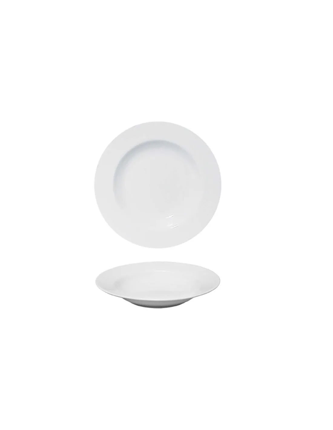 Duboki tanjir Ischia beli 23 cm – Saturnia Italija