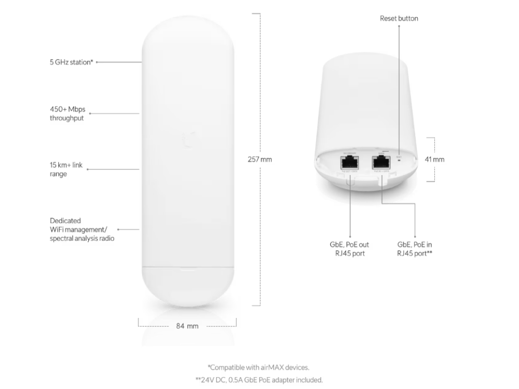 Ubiquiti NanoStation-5AC,NS-5AC-EU