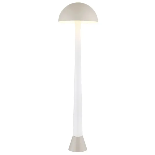 Globo Merlin 41770122 | Podna lampa | siva | E27