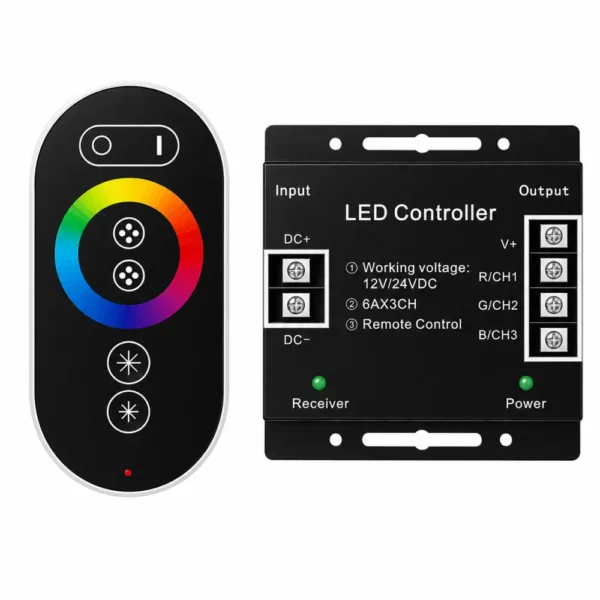 Avide A07642 | Kontroler za RGB LED trake 216W