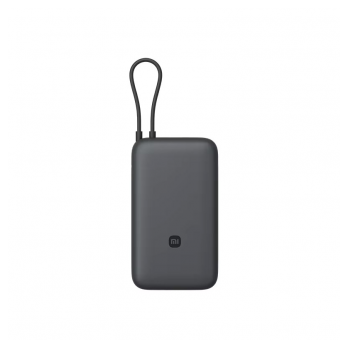 Xiaomi Power Bank BHR9738GL 20000mAh 22.5W integrisan kabl Type-C tamno sivi