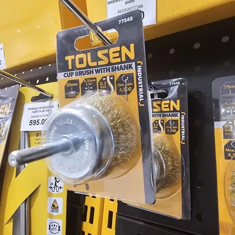 ČETKA LONČASTA ZA BUŠILICU TOLSEN