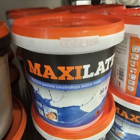 VINILNA PERIVA UNUTRAŠNJA ZIDNA BOJA MAXILATEX