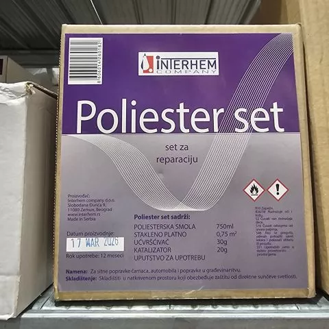 POLIESTER SET ZA REPARACIJU