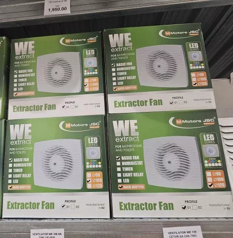 VENTILATOR WE 100 SA ZAKLOP