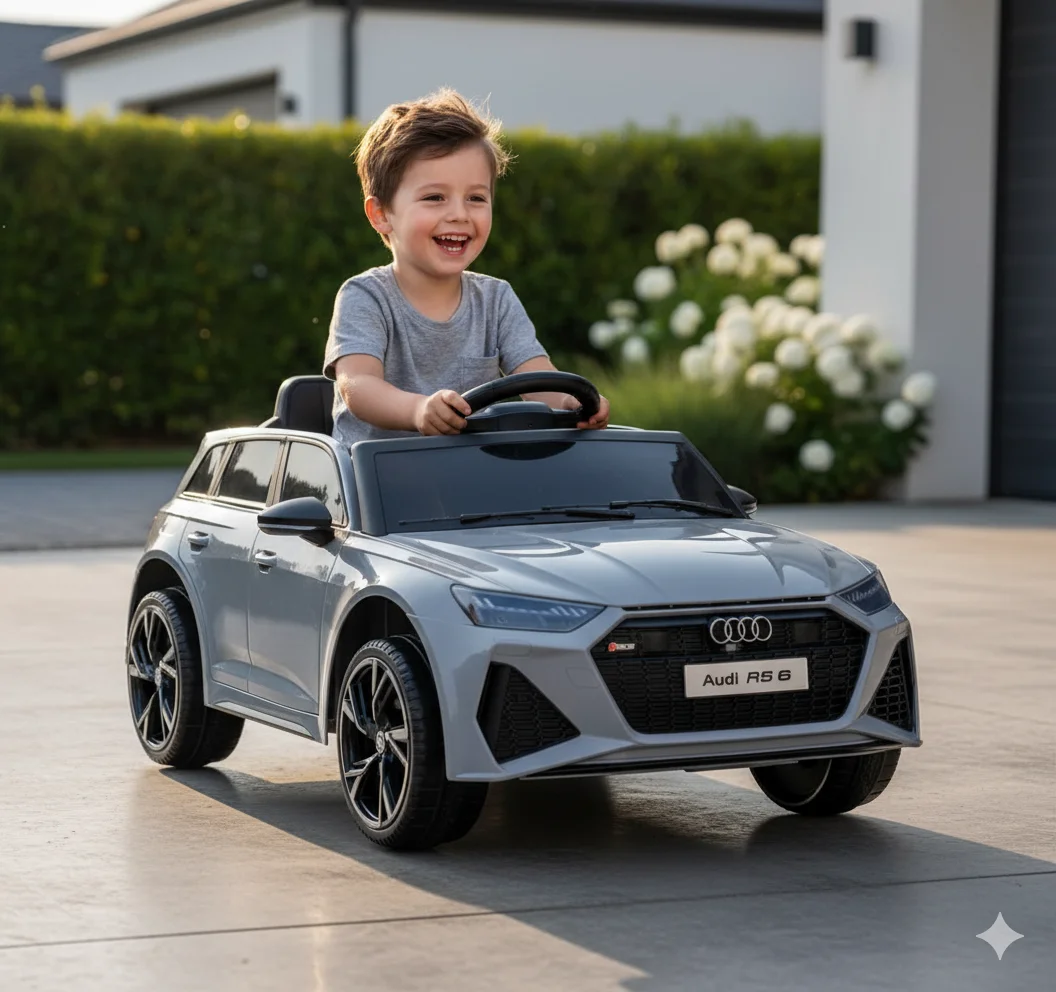 Audi RS6 dečiji auto na akumulator sivi Model 2206