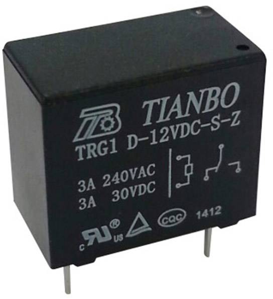 TRG1 D-12VDC-S-Z relej za štampanu pločicu 12 V/DC 1 CO kontakt