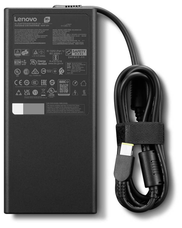 Lenovo Legion 400W napajanje za laptop 100–240 V → 20 V 20 A