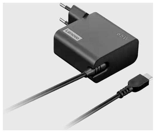 Lenovo 65W USB-C Wall Adaptor-EU Pin napajanje za laptop 100-240 V → 20 V