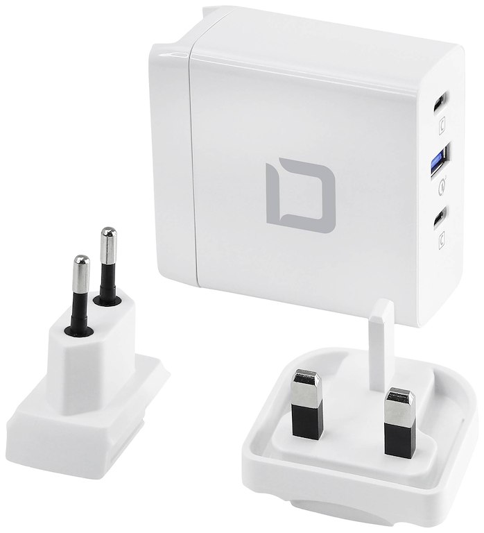 Dicota Travel Laptop GaN Charger Universal PRO napajanje za laptop 5 V, 9 V, 12 V, 15 V, 20 V 5 A 100 W
