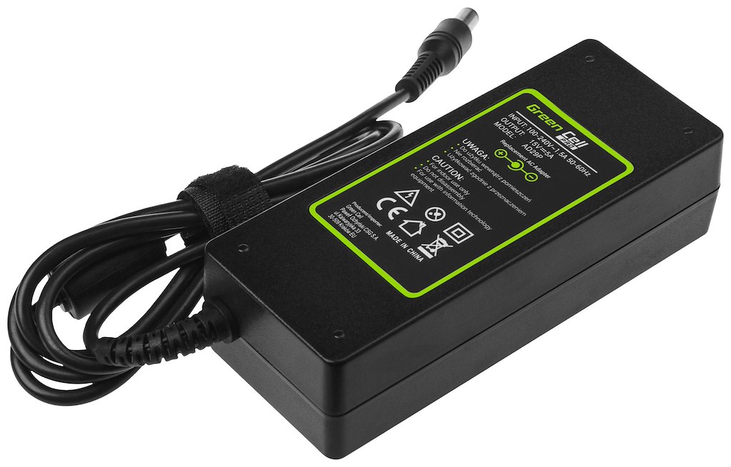 Green Cell GC-AD29P napajanje za laptop 100–240 V/AC → 15 V 5 A 75 W