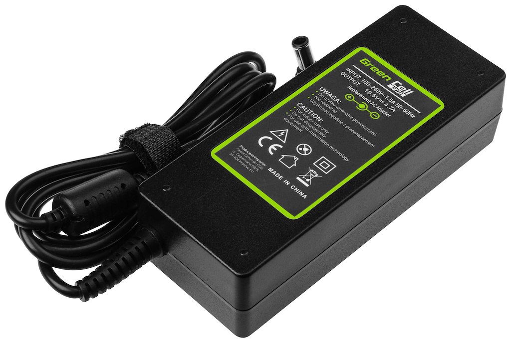 Green Cell GC-AD31P napajanje za laptop 100–240 V/AC → 19,5 V 4,7 A 90 W