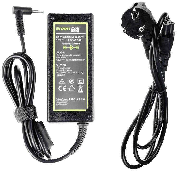 HP AD49P napajanje za laptop 100 – 240 V/AC → 19,5 V 3,33 A 65 W
