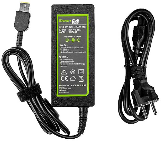 Lenovo AD38AP napajanje za laptop 100–240 V/AC → 20 V 3,25 A 65 W