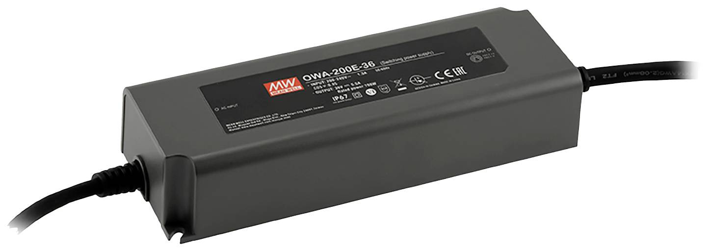 MEAN WELL OWA-200E-42 stono napajanje sa fiksnim naponom 42 V 4,75 A 199 W