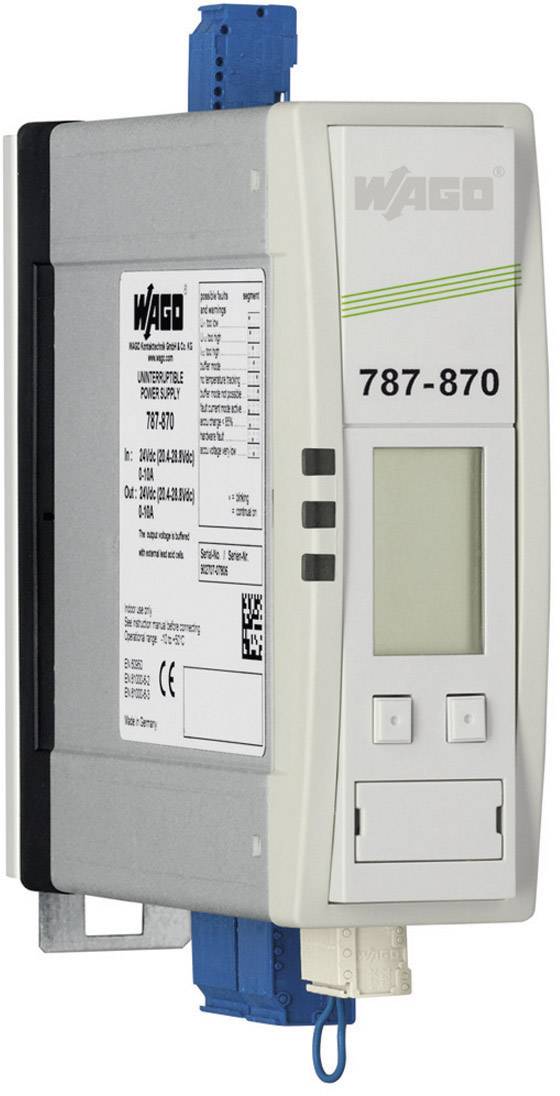 WAGO EPSITRON® 787-870 preklopni modul za UPS 20,4-25,5 V/DC → 24 V/DC 28,3 V/DC 2 x
