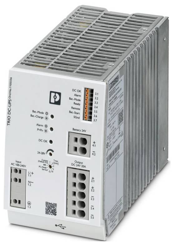 Phoenix Contact TRIO-UPS-2G/1AC/24DC/20 industrijski UPS 85–264 V → 28 V