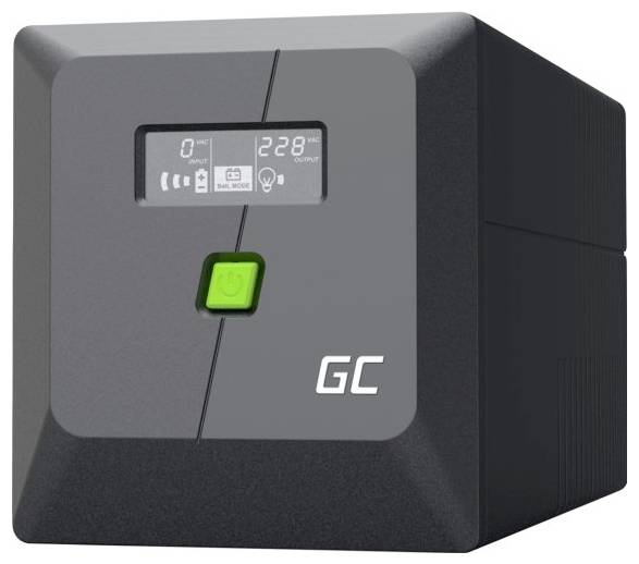 Green Cell GC-UPSLP700 sigurnosni UPS uređaj 1000 VA 4 x šuko utičnica crna