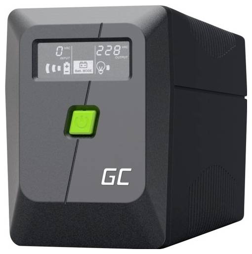 Green Cell GC-UPSLM480 sigurnosni UPS uređaj 850 VA 2 x šuko utičnica