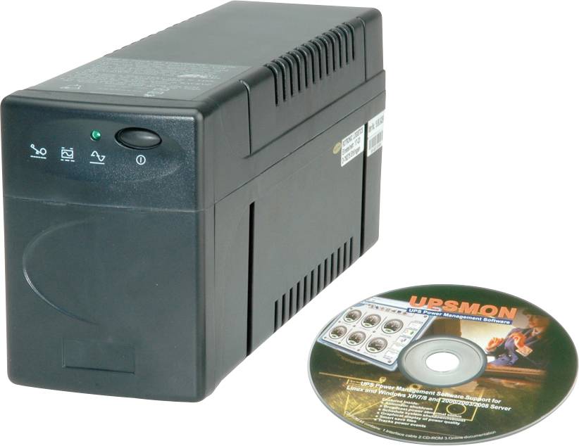 VALUE 19.99.3428 UPS uređaj 800 VA 2 x 6 min