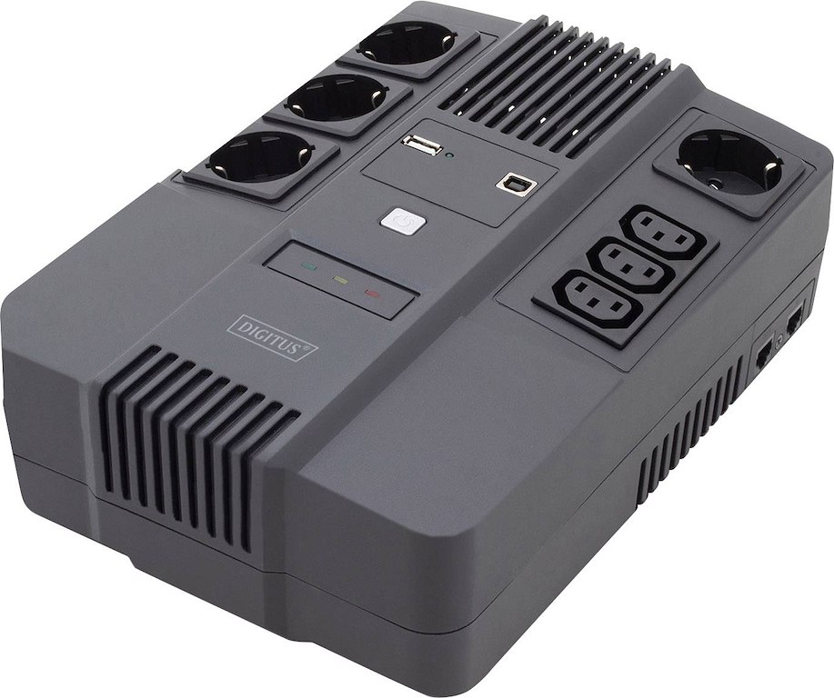 Digitus DN-170110 sve-u-jednom RJ45 pribor za UPS 600 VA 9 x 10 s