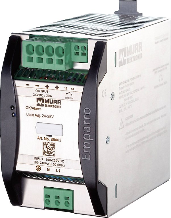 Murr Elektronik napajanje za DIN šinu 24 V/DC 20 A 480 W