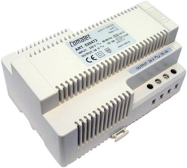 Comatec TBD207524F8 napajanje za DIN šinu 230 V/AC → 24 V/AC 3,13 A 75 VA
