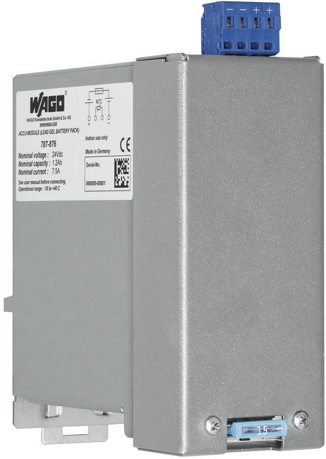 WAGO 787-876 napajanje za DIN šinu DC 24 V → 24 V/DC 7,5 A