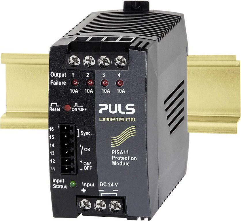 Puls PISA11.410 bezbednosni modul 18 V/DC → 24 V/DC 10 A