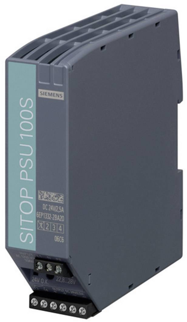 Siemens PSU100S napajanje za DIN šinu 85-123 / 170-264 V/AC → 24 V/DC 2,5 A